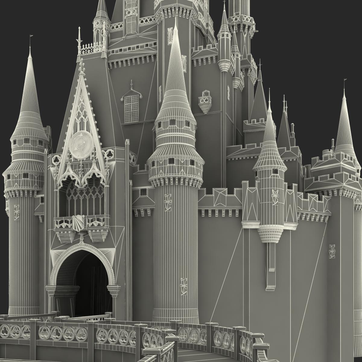 Cinderella Castle 3d model | Best Of 3d Models
